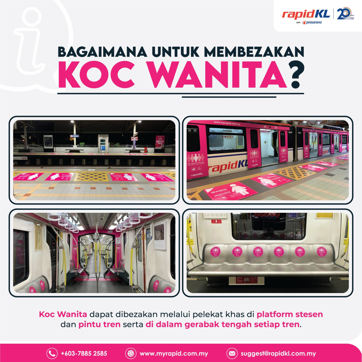 Pelaksanaan Koc Wanita di Laluan Ampang/Sri Petaling Bermula 31 ...
